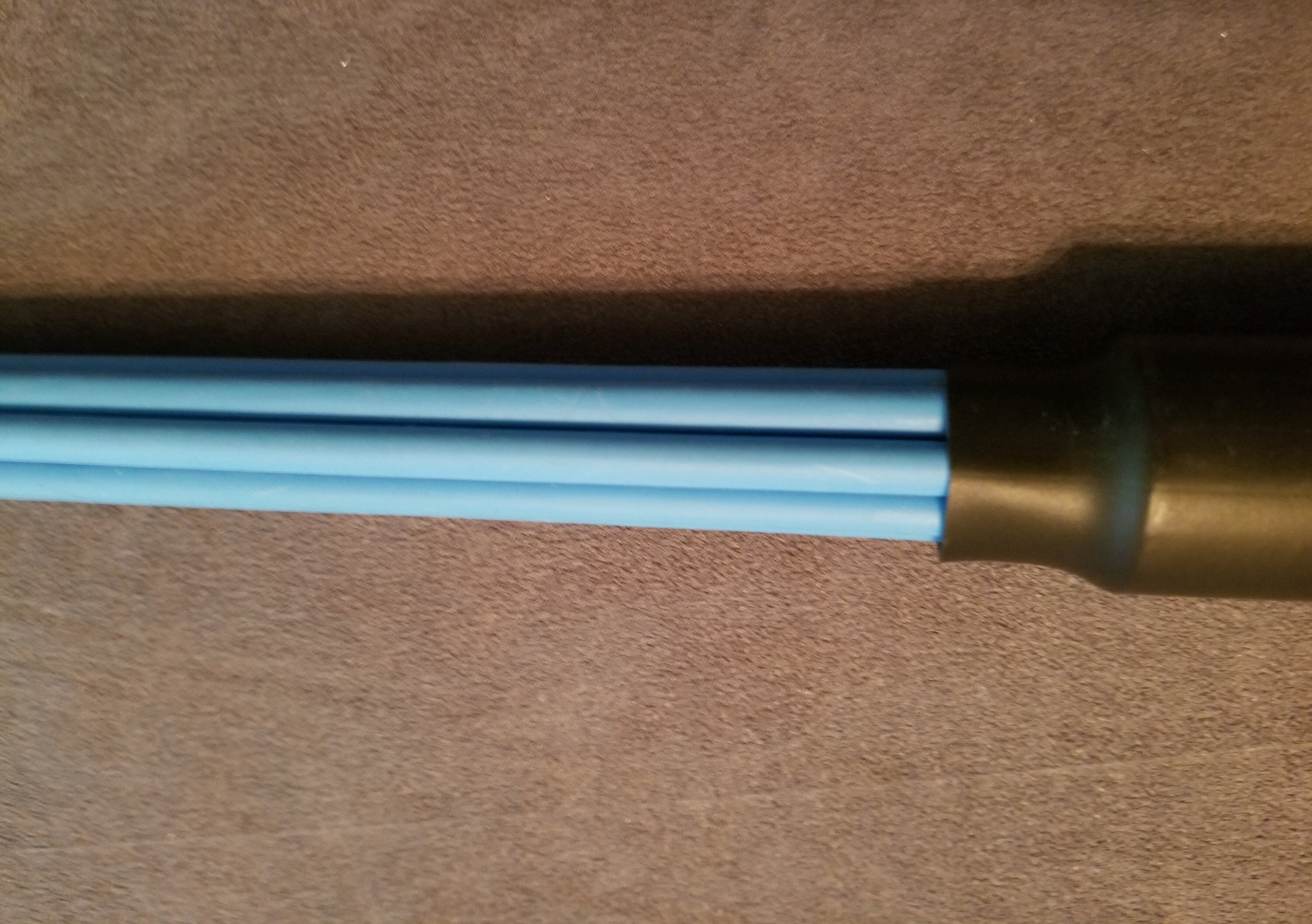 MultiCane blue Delrin rods black handle for BDSM impact play | Etsy