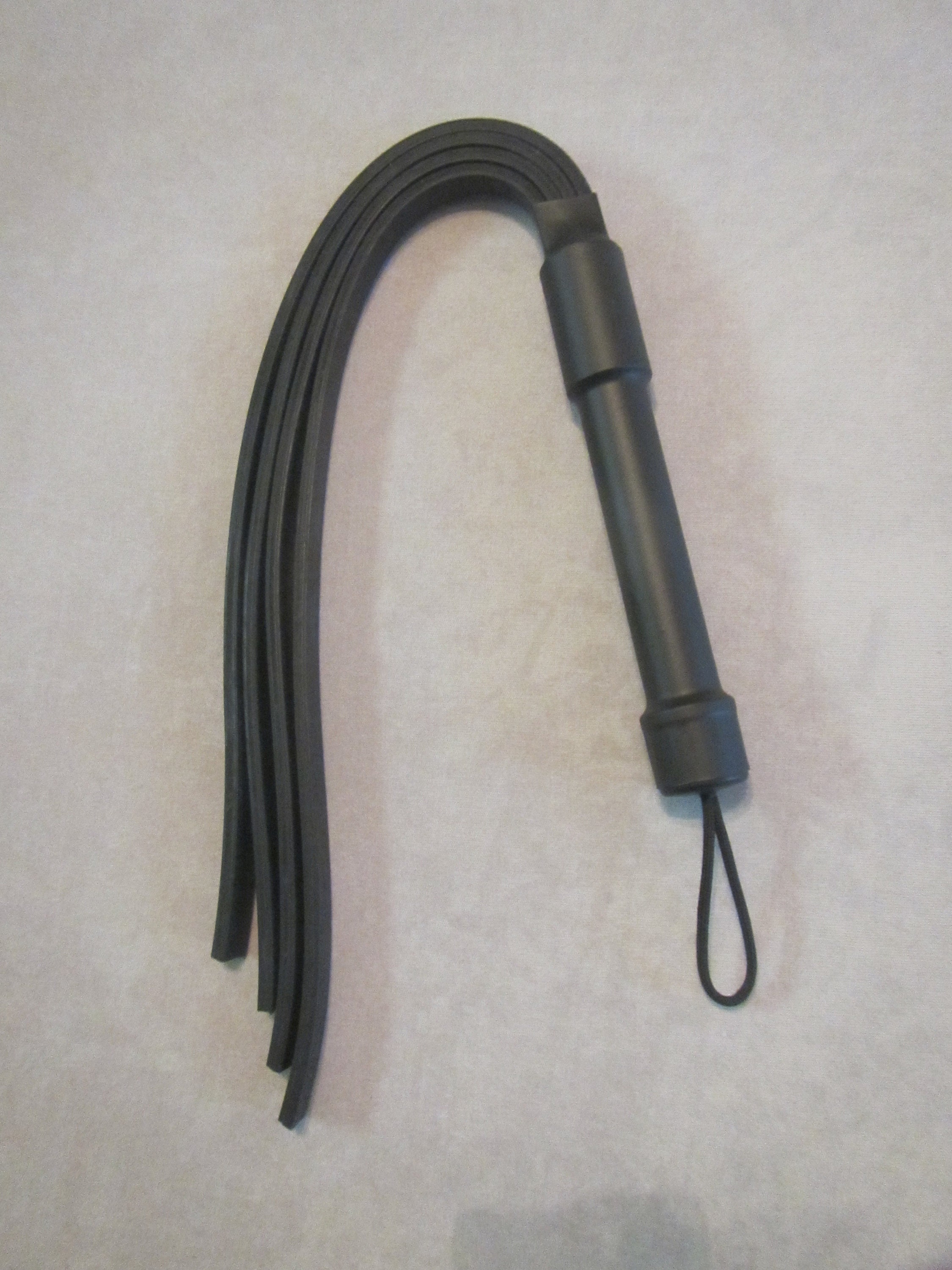 Rubber Slappers in Various Lengths and Handle Colors for BDSM Impact ...