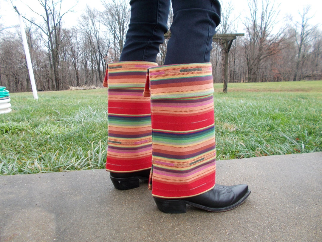 Fiesta Stripe Boot Blanket - Etsy
