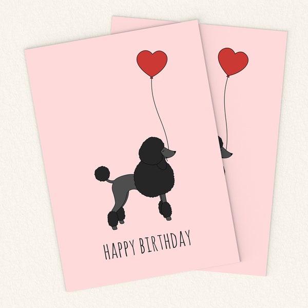 Poodle Birthday - Etsy