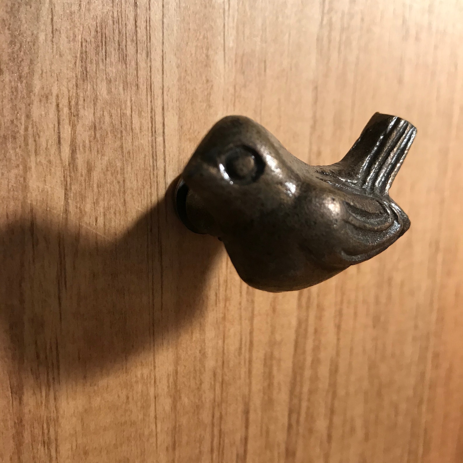 Cast Iron Bird / Sparrow Furniture / Cabinet Knob + Hardware - Etsy