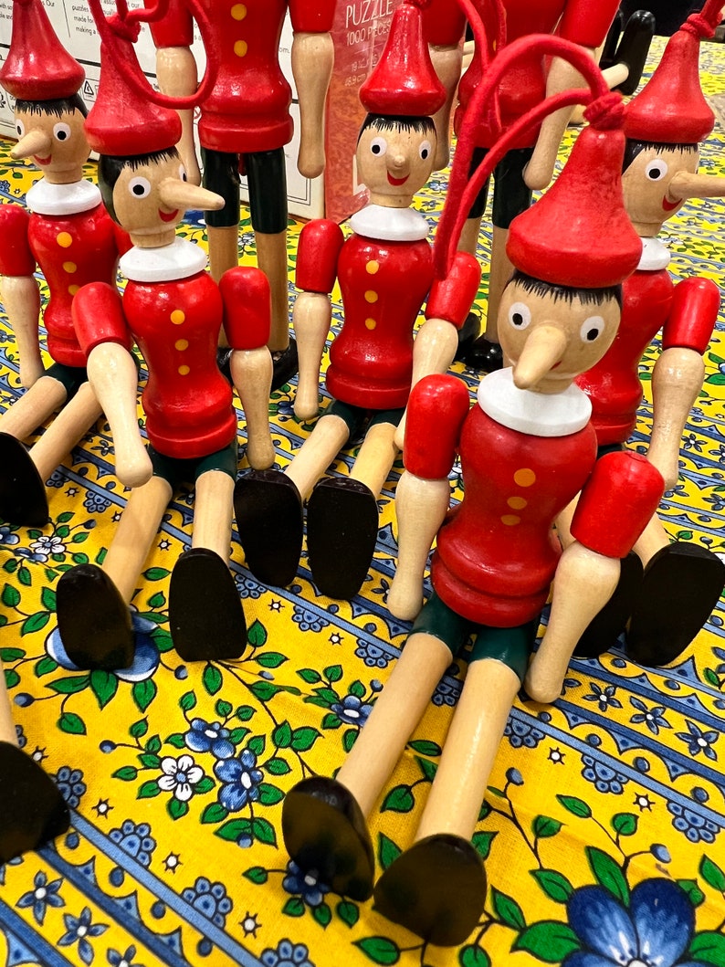 Pinocchio Ornament From Italy - Etsy