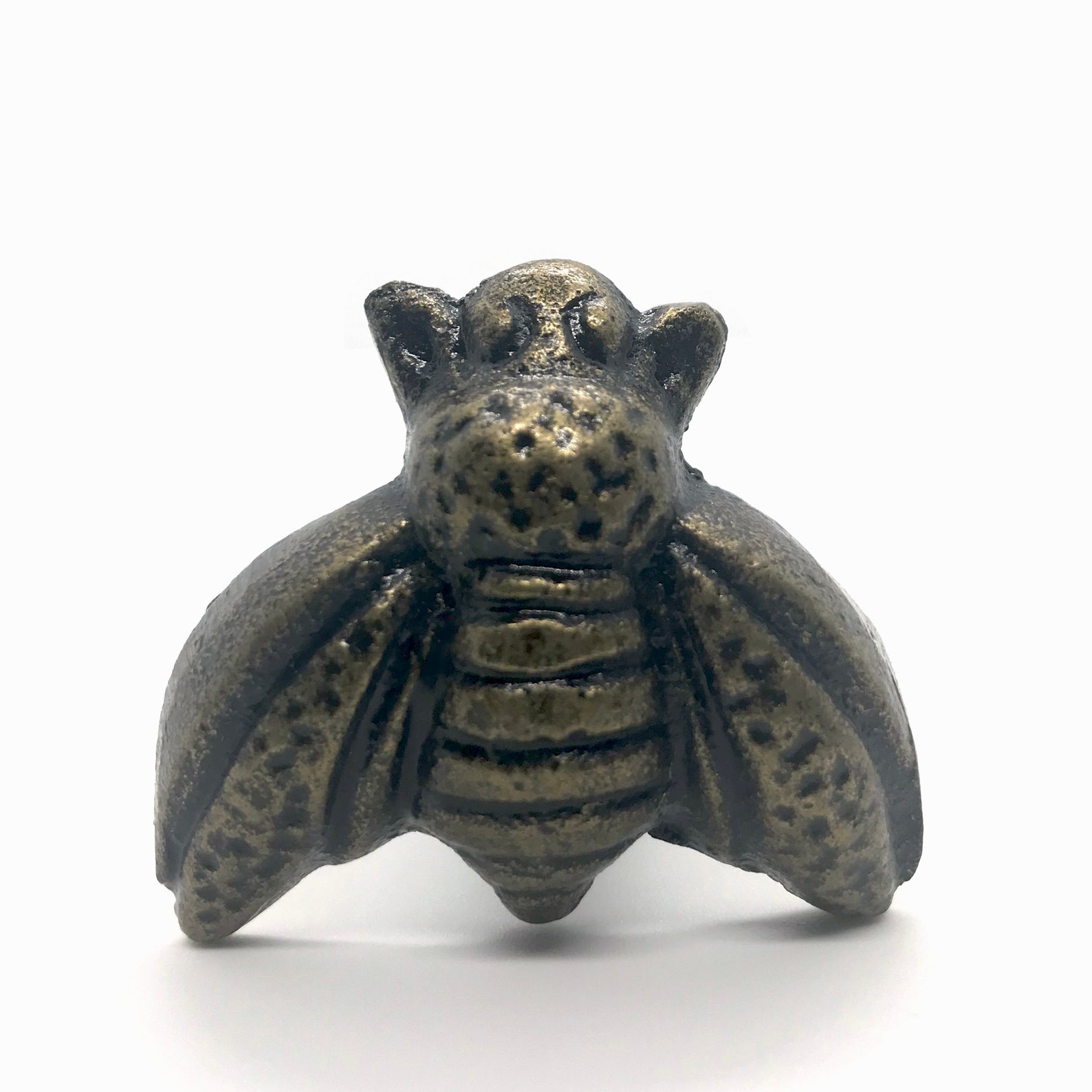 Cast Iron Honey Bee Bumble Bee Cabinet / Furniture / Drawer Knobs With ...