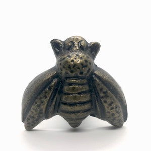 Cast Iron Honey Bee Bumble Bee Cabinet / Furniture / Drawer Knobs With ...