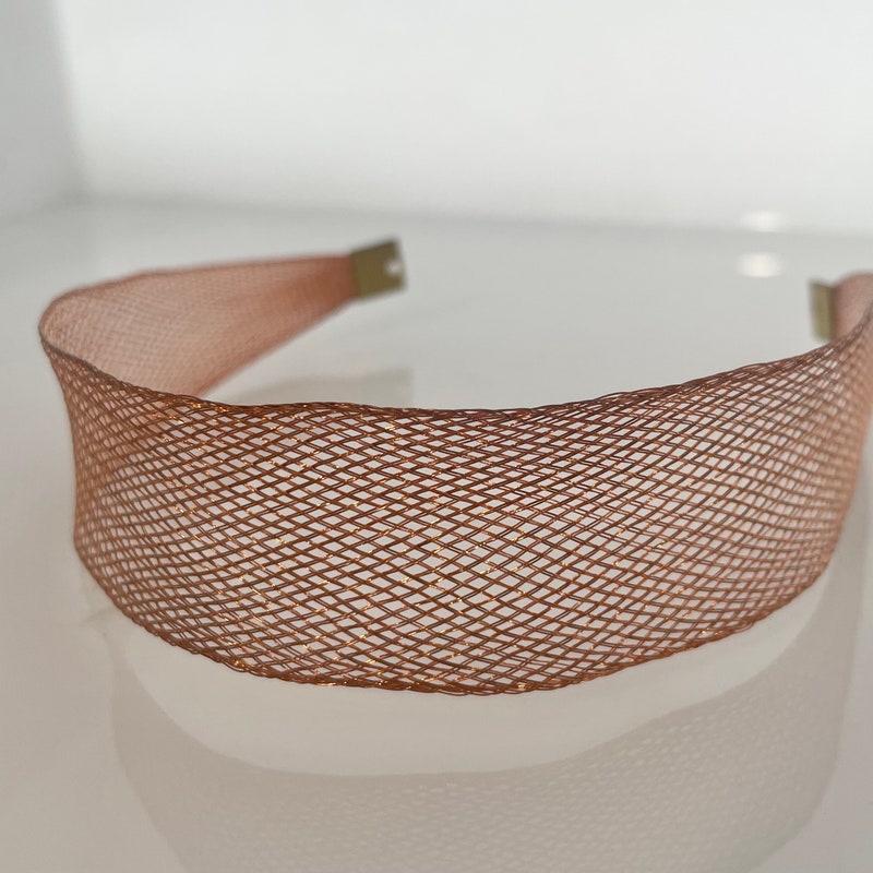 Copper Mesh Necklace - Etsy