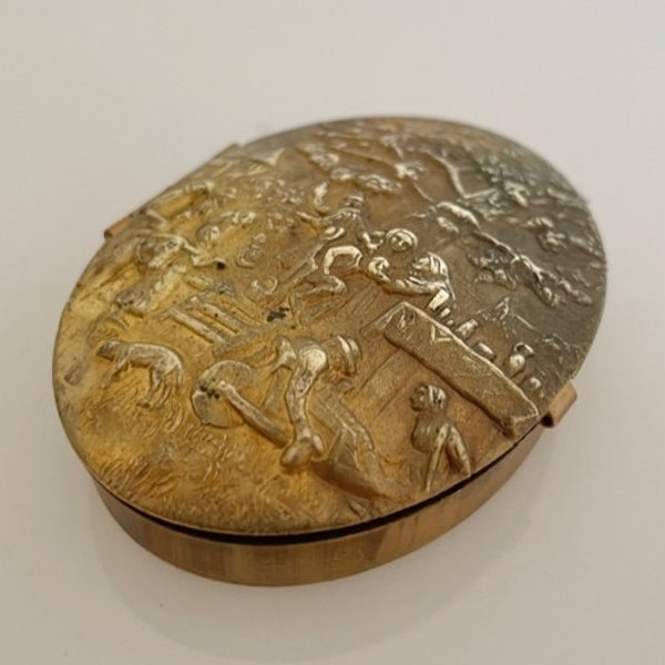 Brass Trinket Box - Etsy