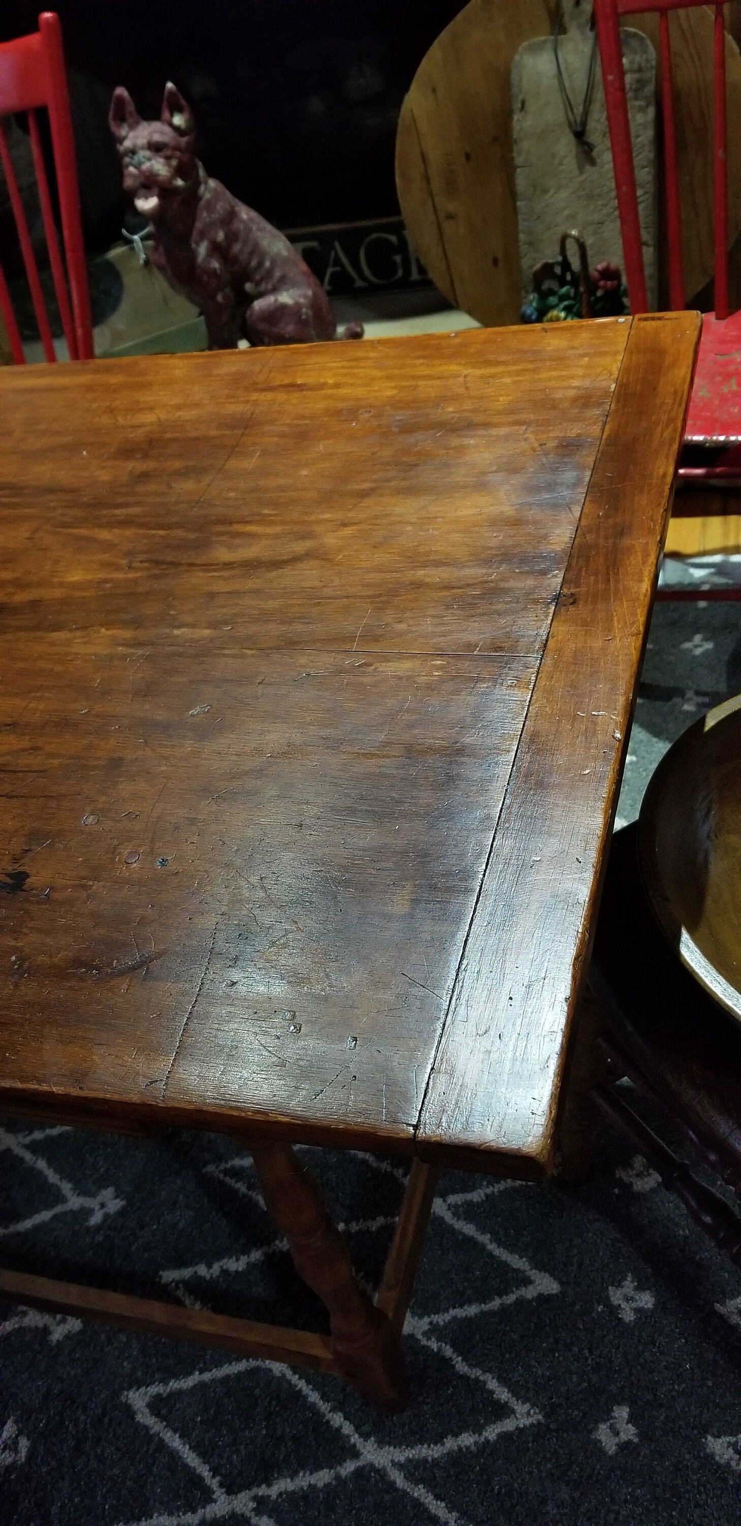 SALE 18th Century Antique Tavern William & Mary Table With - Etsy