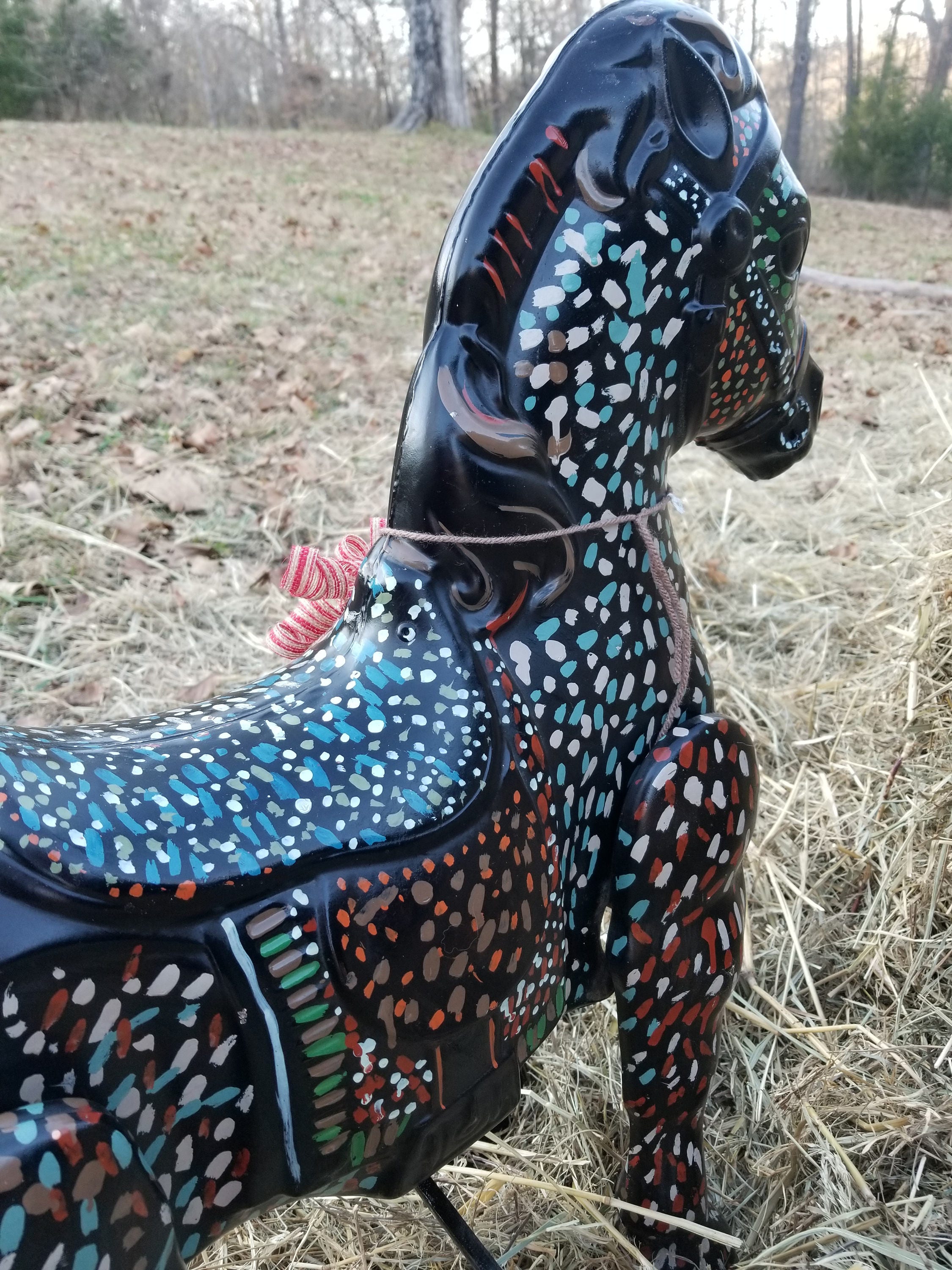 Vintage Horse Child's Toy Child's Riding Horse Rare - Etsy