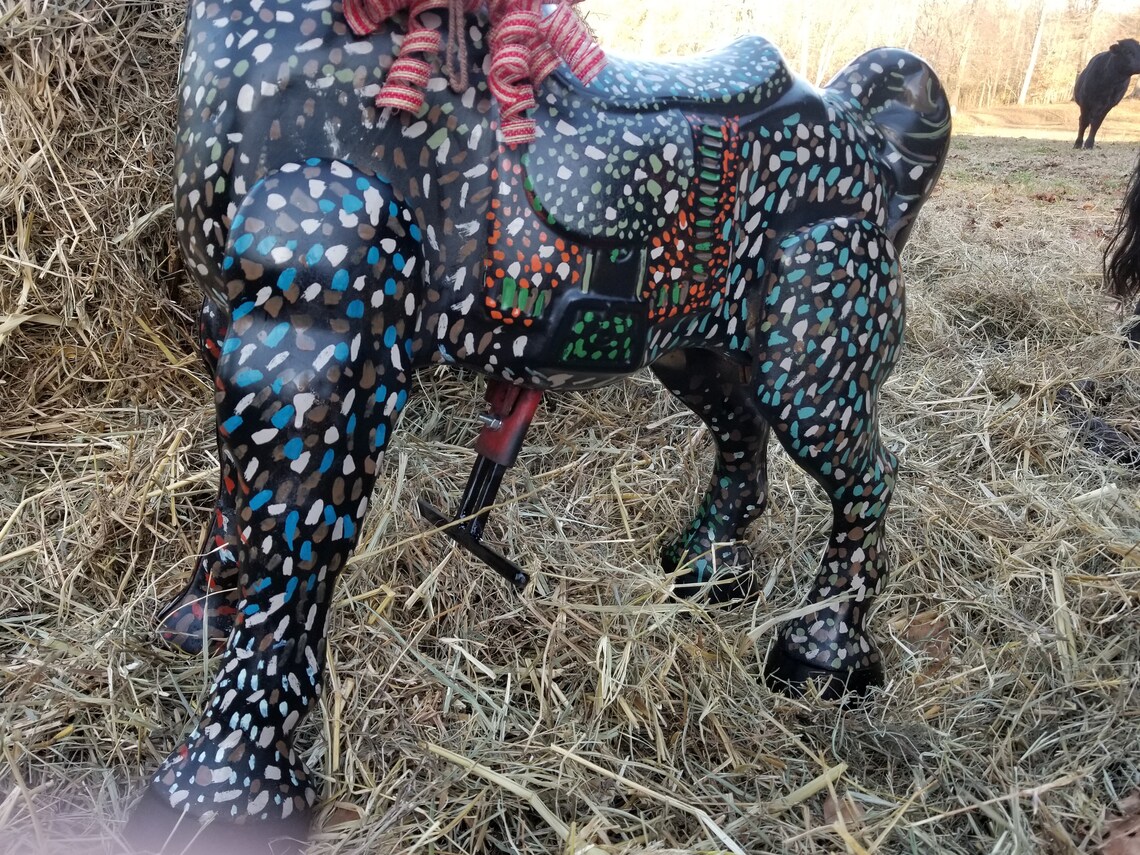 Vintage Horse Child's Toy Child's Riding Horse Rare - Etsy