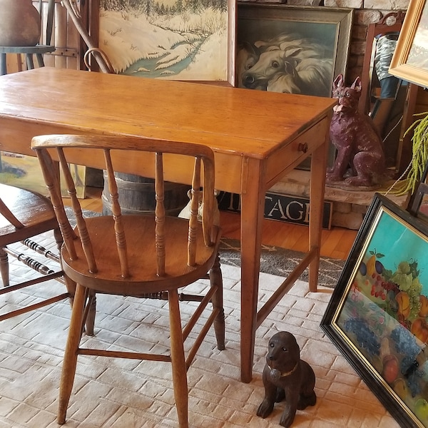 Antique Bakers Table - Etsy