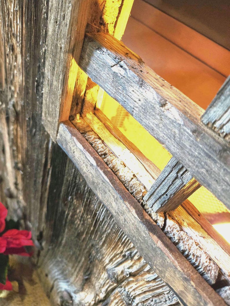 1700s French Chestnut Wine Cellar Door With Original Old Window Old ...