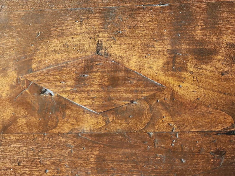 1 * 1700s Plank Provence French Country Table Five Plank Authentic Late ...