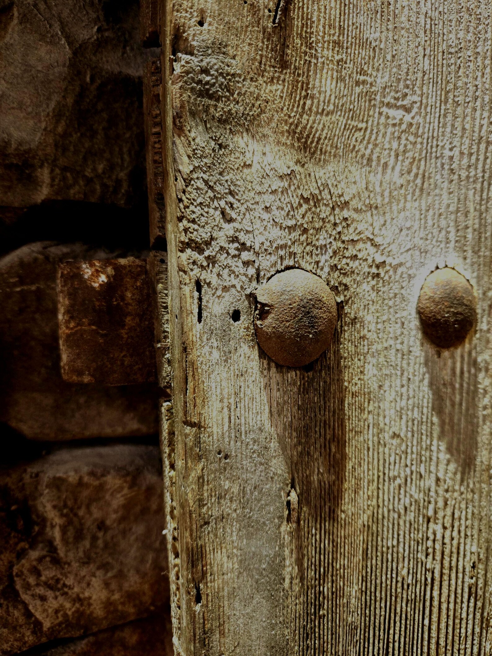 1700s French Chestnut Wine Cellar Door With Original Old Window Old ...
