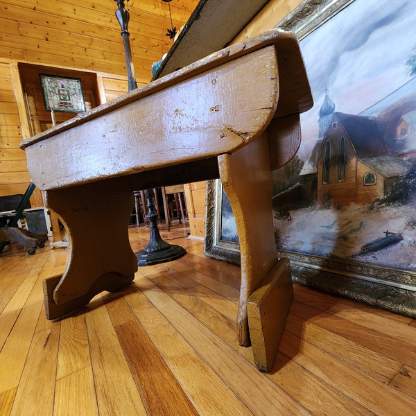 Primitive Bench - Etsy