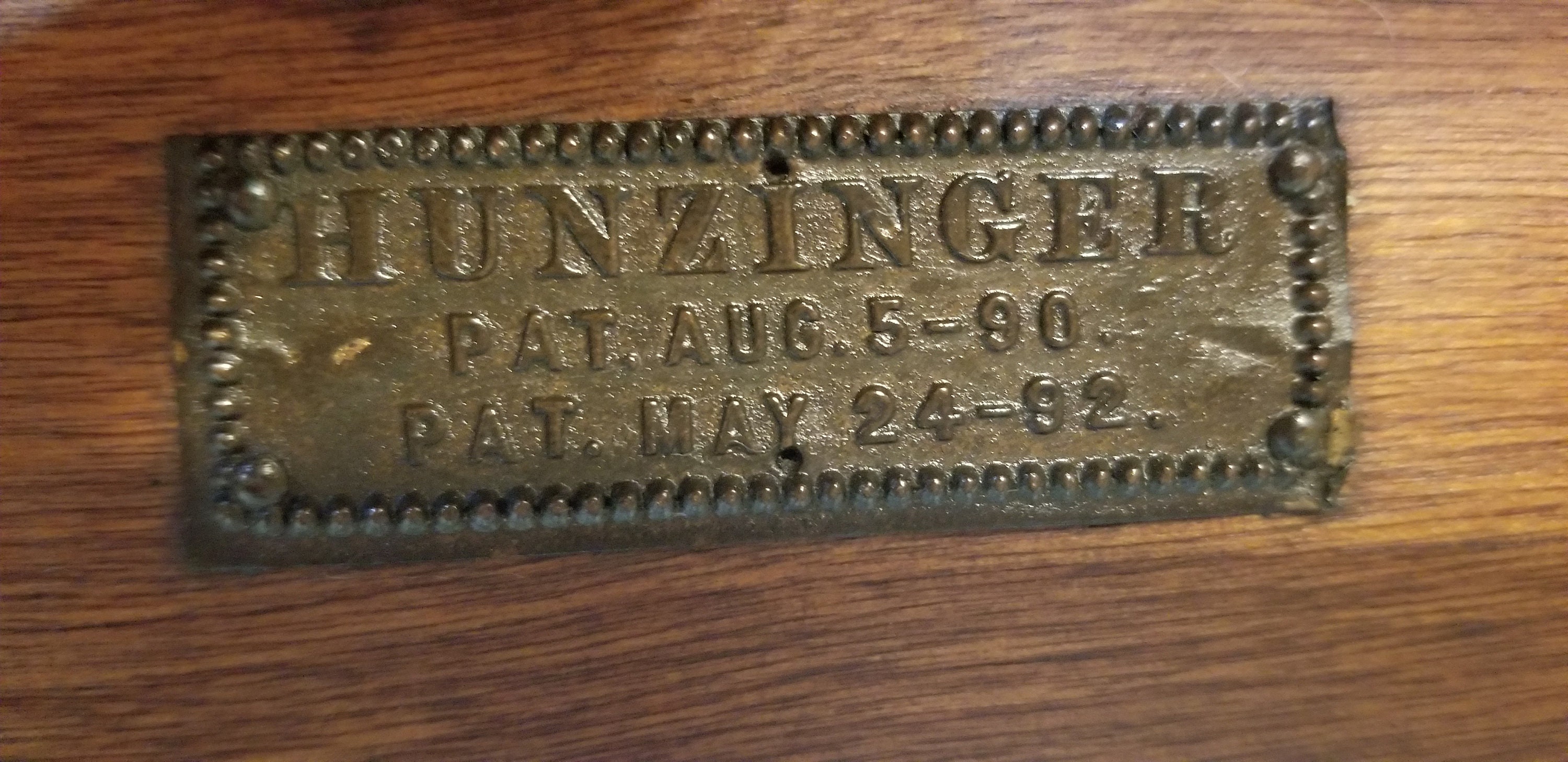 SOLD rare Original Exceptional 19th C American Victorian Hunzinger ...