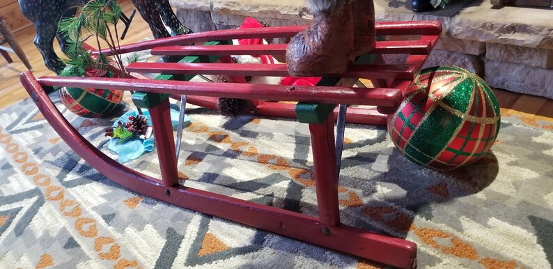 Victorian Antique Wales Sledge English Antique Sledge Home Deco ...