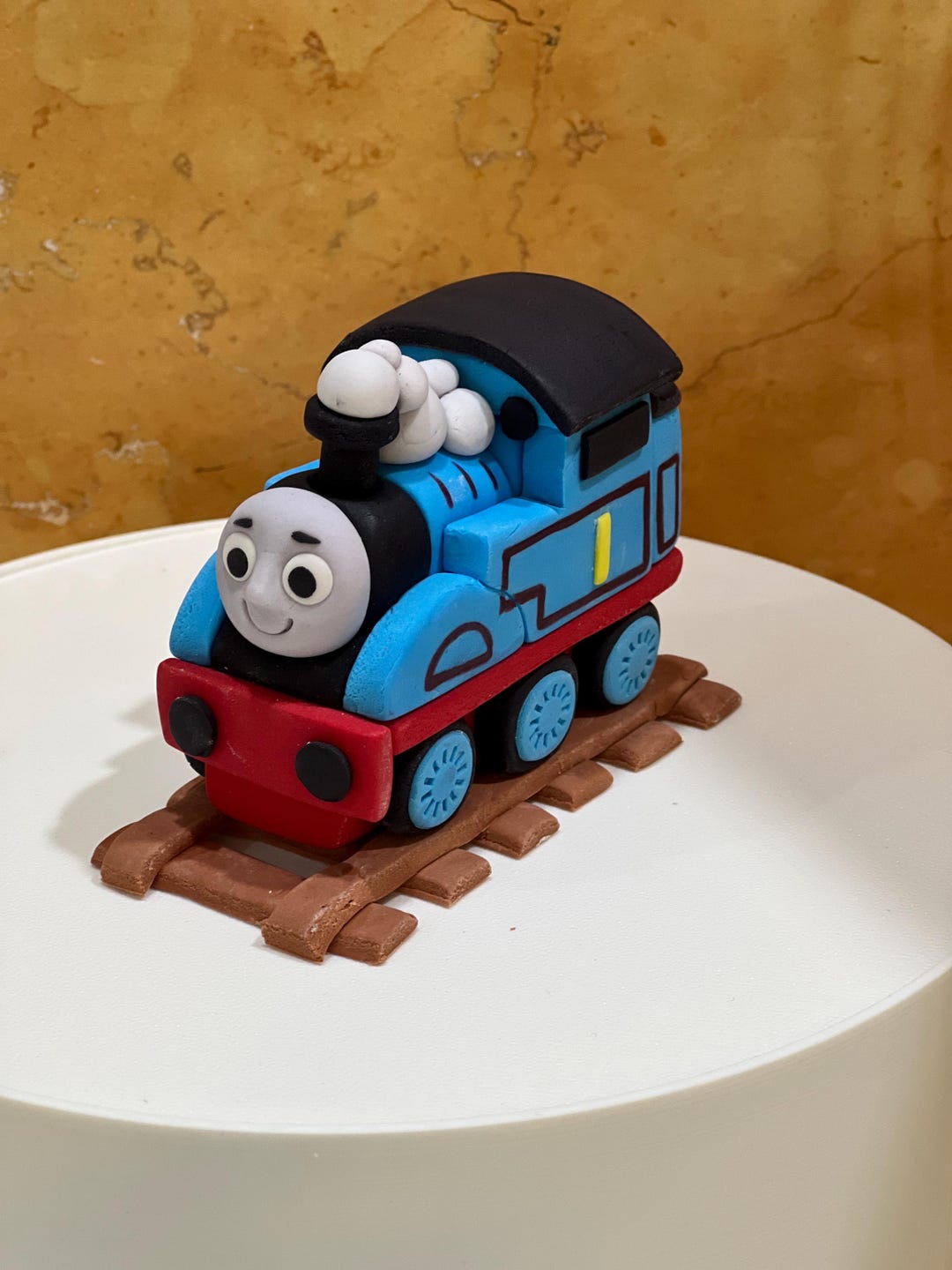 Fondant Train/thomas the Tank Engine With Track Cake Decoration - Etsy ...