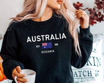 Australia Sweatshirt - Etsy
