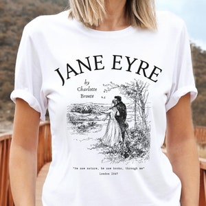 Jane Eyre Shirt, Classic Novel Tee, Literature Clothes, Bookish Gift ...