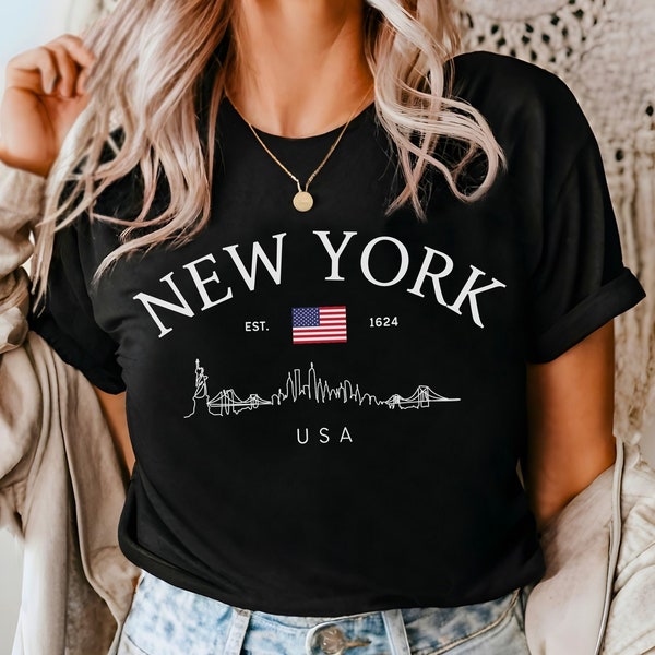 New York Shirt - Etsy