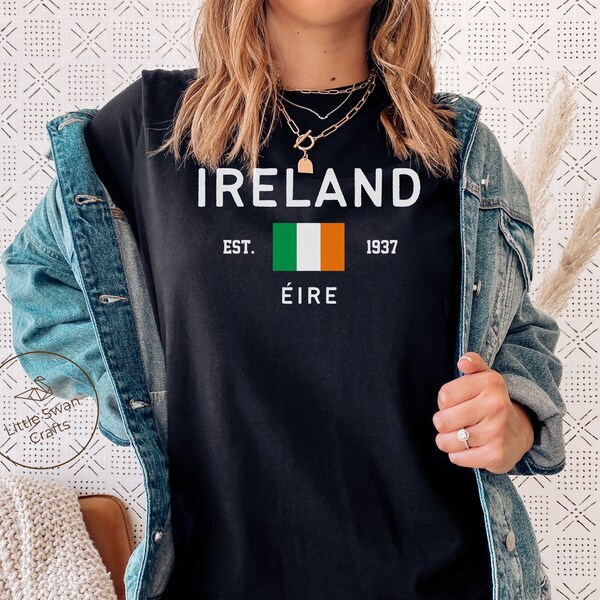 Irish Flag T Shirt - Etsy