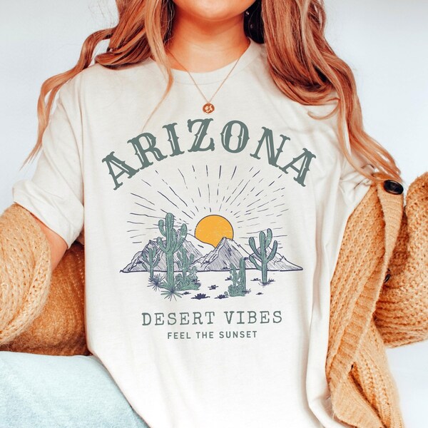 Desert Tshirt - Etsy