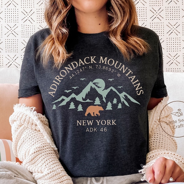 Adirondack T Shirt - Etsy