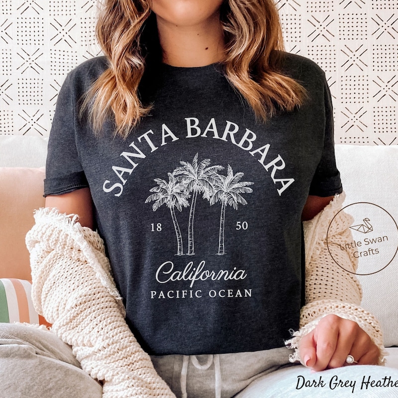 Santa Barbara Shirt - Etsy