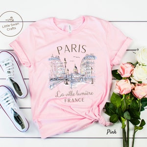 Paris Shirt, Montmartre Tee, French Clothes, France T-shirt - Unisex - Etsy