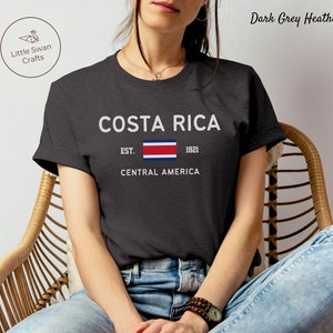 Costa Rica Shirt, Costa Rican Flag T-shirt, Unisex - Etsy