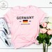Germany Shirt, Deutschland Tee, German Flag T-shirt - Unisex - Etsy
