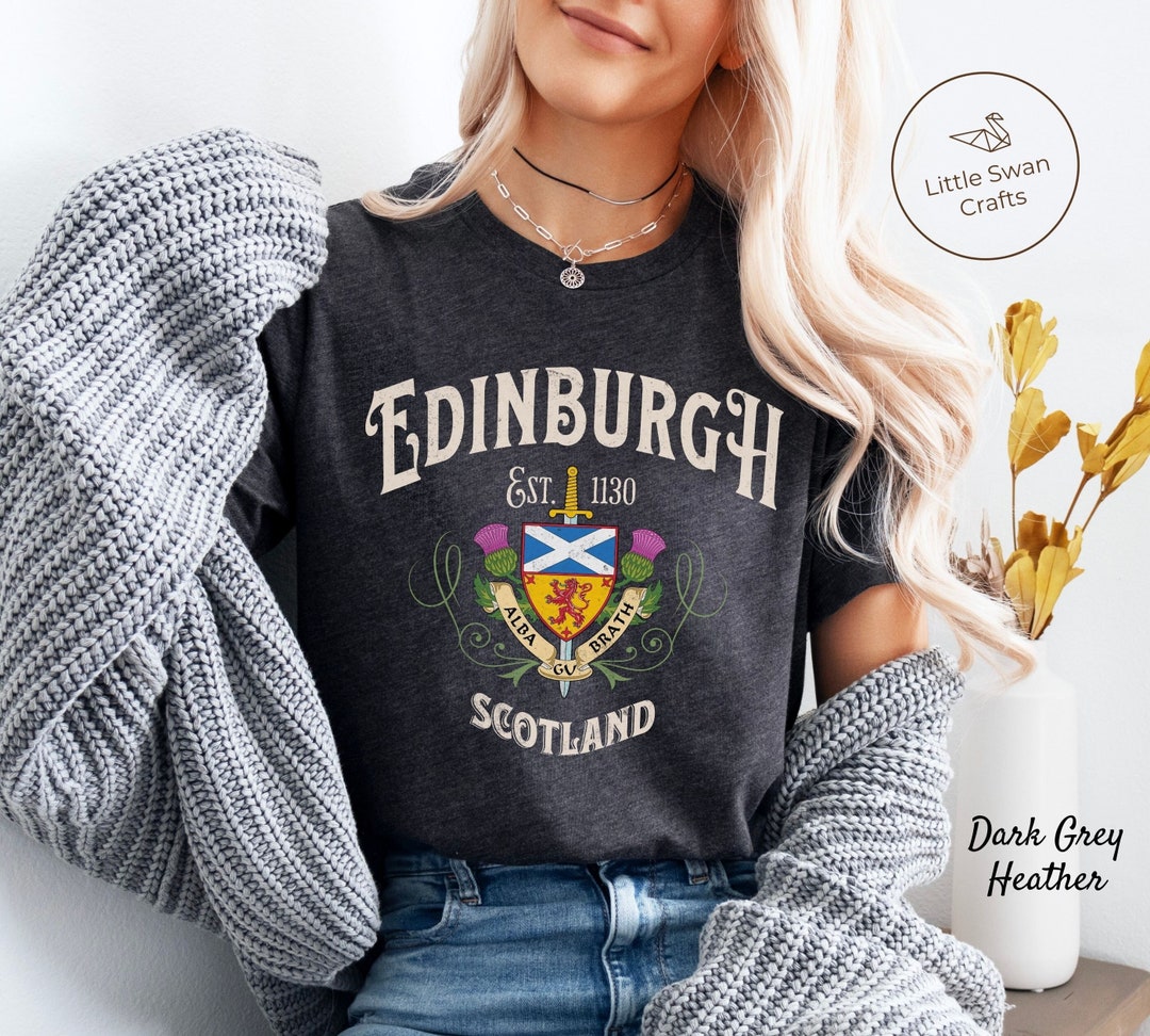 Edinburgh Shirt, Scotland Soft and Comfortable T-shirt, Unisex - Etsy