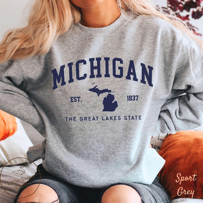 Womans Michigan Sweater - Etsy