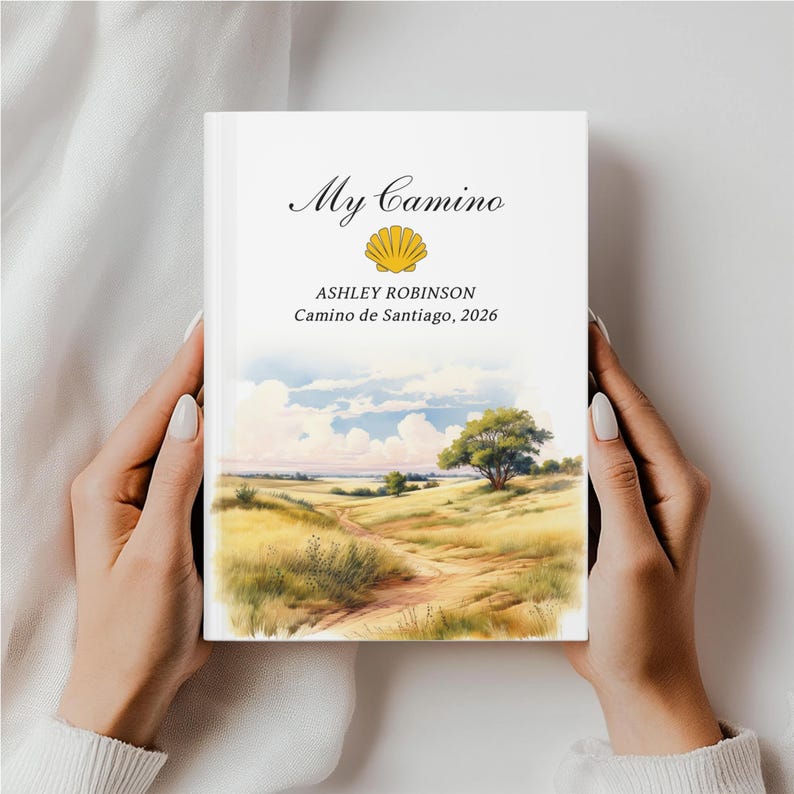 Camino De Santiago Journal, Custom Name My Camino Trekking Notebook ...