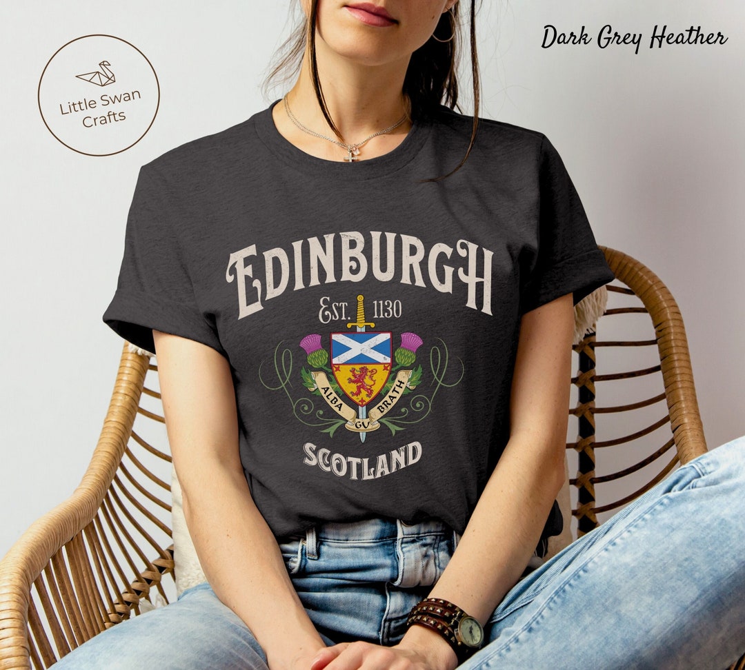 Edinburgh Shirt, Scotland Soft and Comfortable T-shirt, Unisex - Etsy