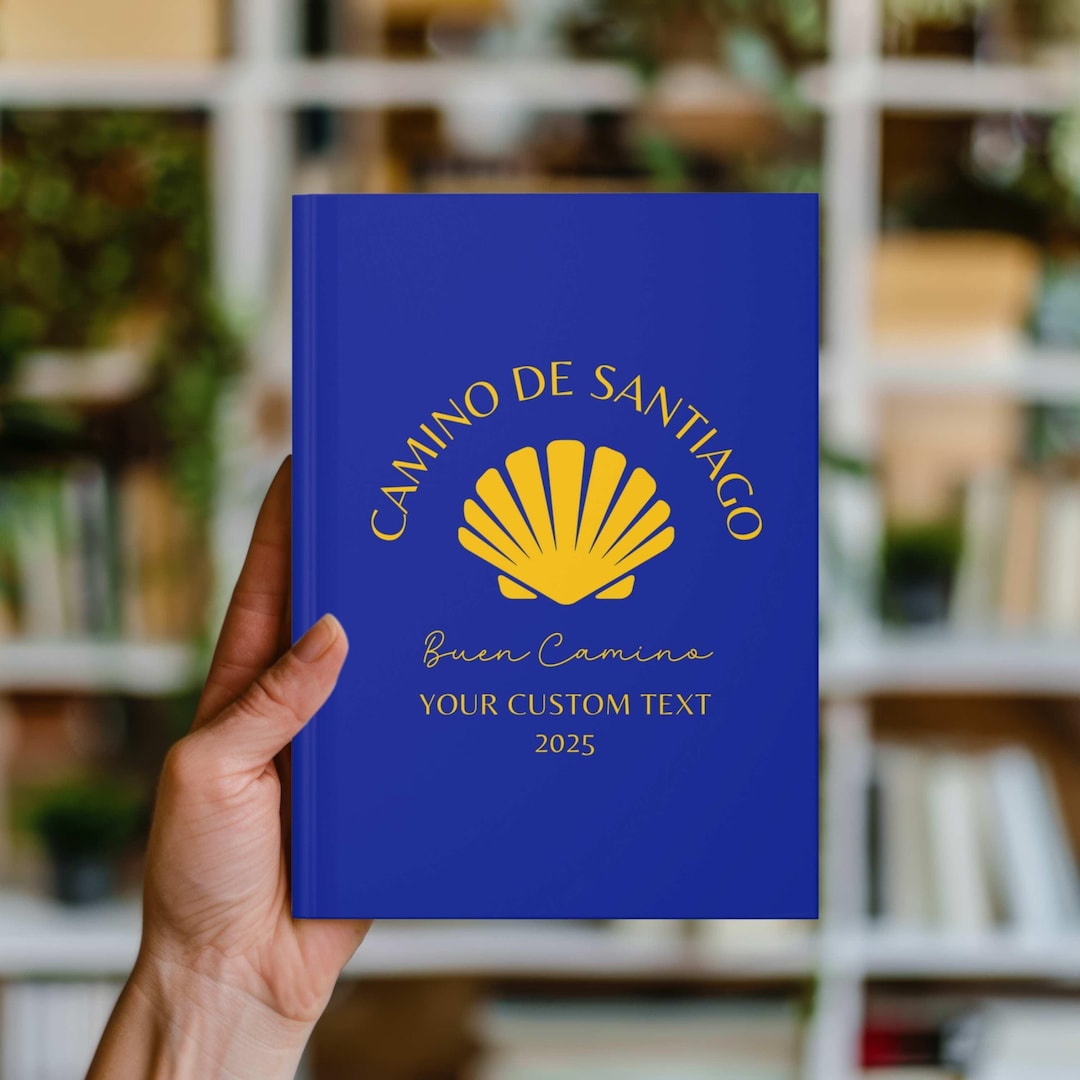Custom Camino De Santiago Journal, Buen Camino Compostela Spain ...