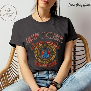 New Jersey Shirt, Garden State T-shirt, Unisex - Etsy