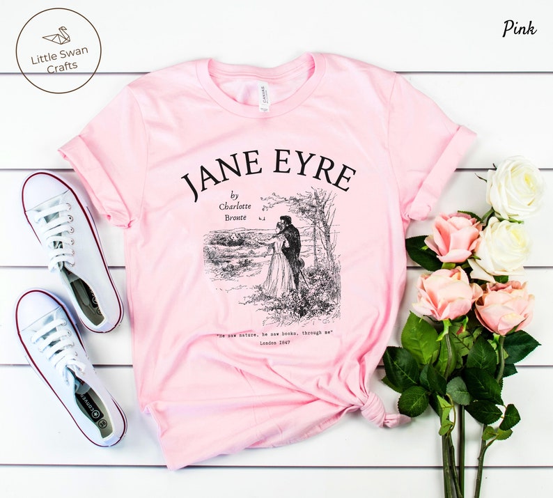 Jane Eyre Shirt, Classic Novel Tee, Literature Clothes, Bookish Gift ...