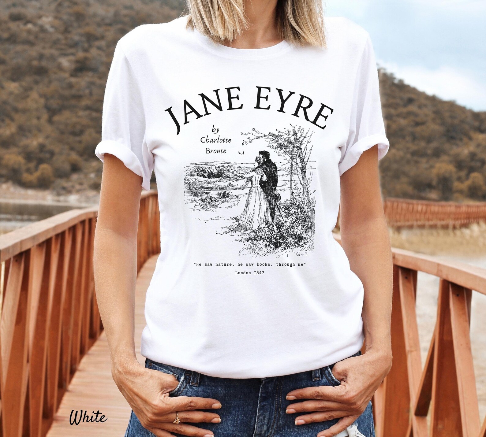 Jane Eyre Shirt, Classic Novel Tee, Literature Clothes, Bookish Gift ...
