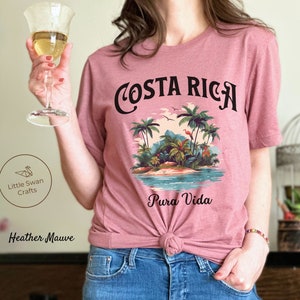 Costa Rica Shirt, Pura Vida T-shirt, Unisex - Etsy