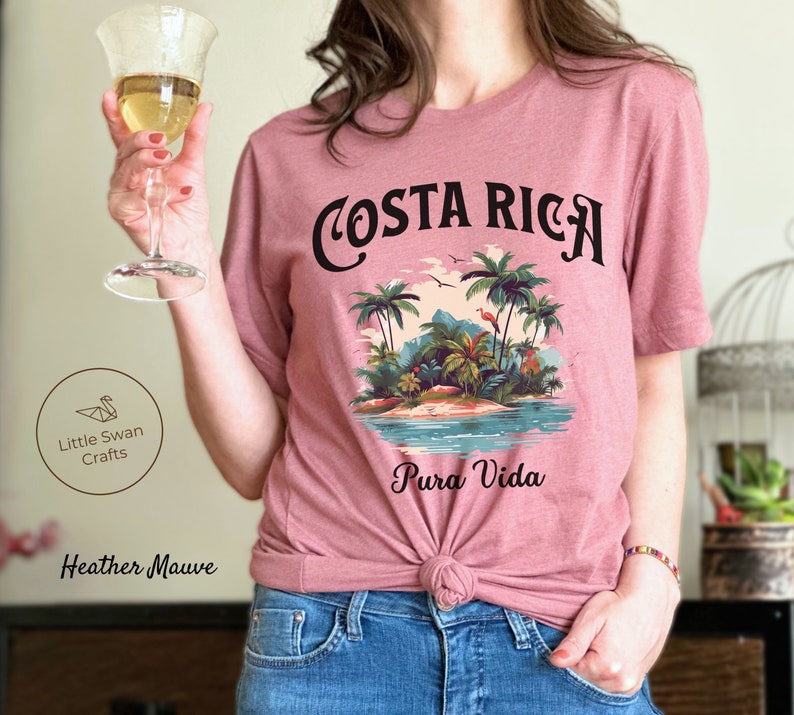 Costa Rica Shirt, Pura Vida T-shirt, Unisex - Etsy