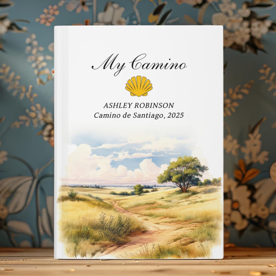 Camino De Santiago Journal, Custom Name My Camino Trekking Notebook ...
