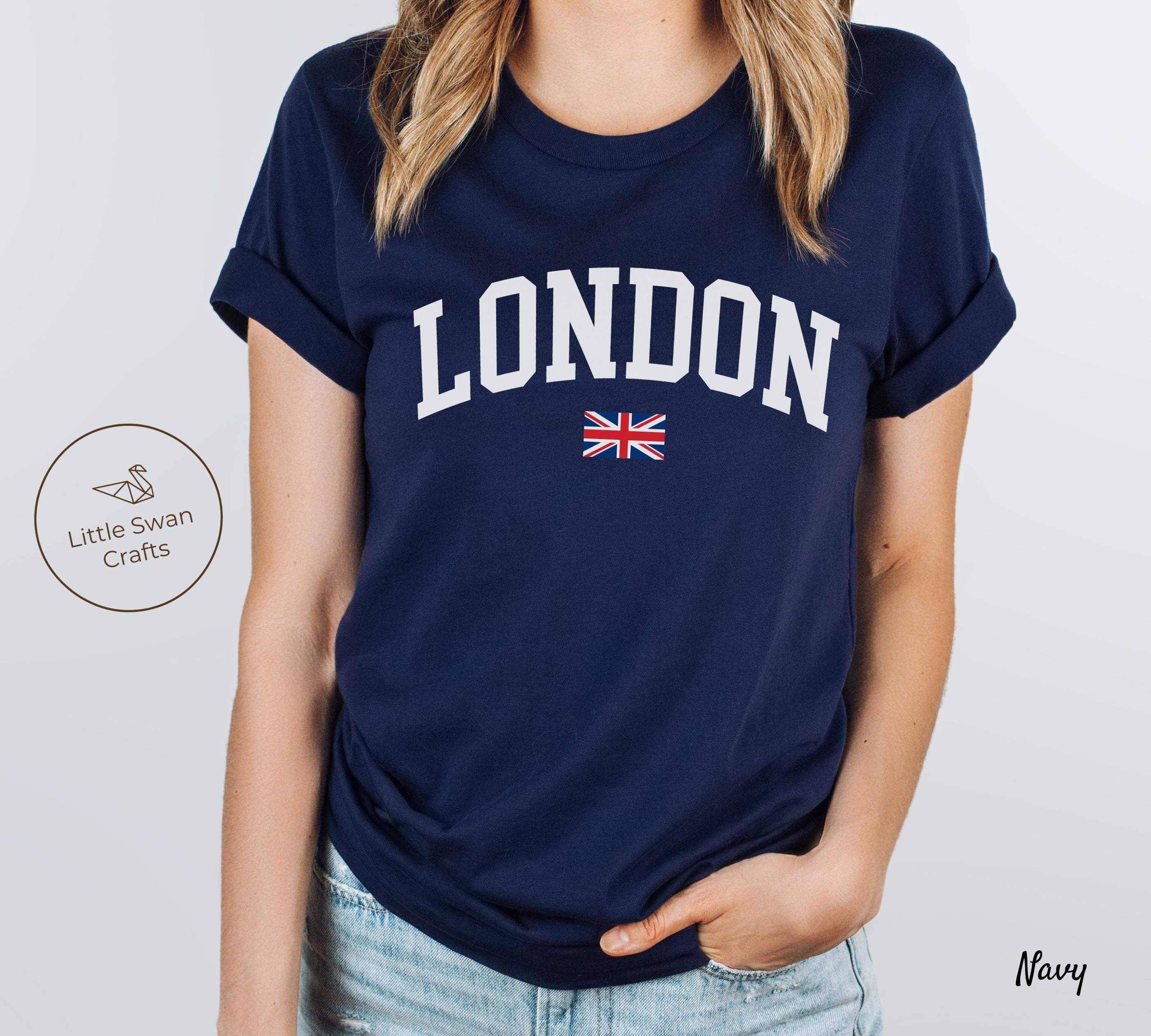 London Shirt, UK Flag Tee, England T-shirt - Unisex - Etsy