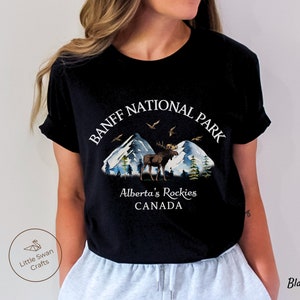Banff National Park Shirt, Alberta's Rocky Mountains T-shirt, Unisex - Etsy