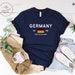 Germany Shirt, Deutschland Tee, German Flag T-shirt - Unisex - Etsy
