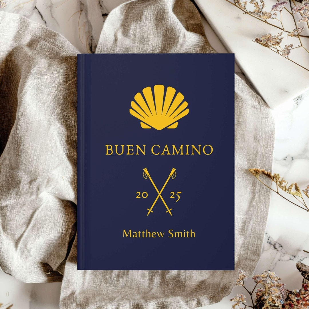 Camino De Santiago Journal, Custom Buen Camino Santiago De Compostela ...