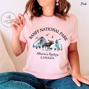 Banff National Park Shirt, Alberta's Rocky Mountains T-shirt, Unisex - Etsy