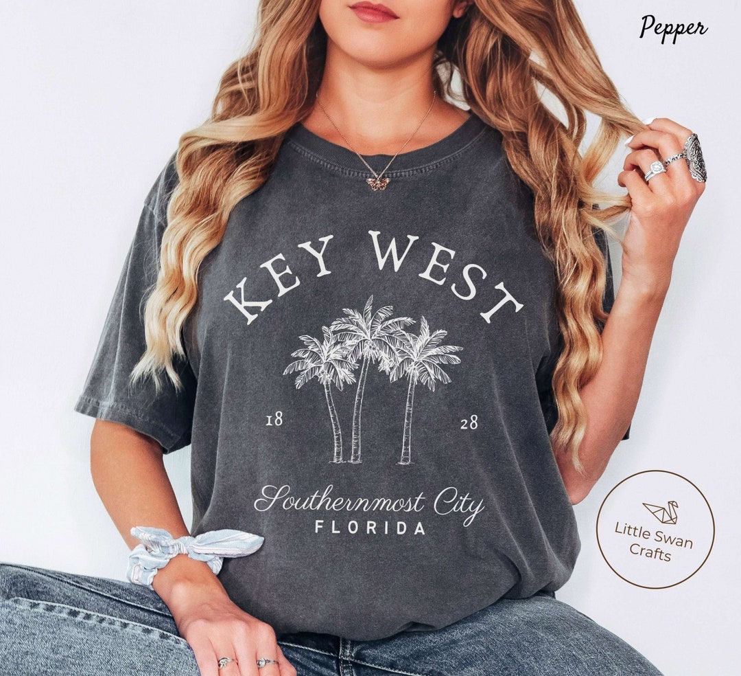 Key West Shirt, Florida Keys Comfort Colors T-shirt, Unisex - Etsy