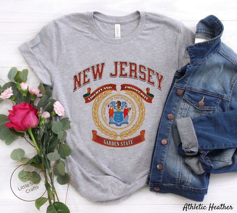 New Jersey Shirt, Garden State T-shirt, Unisex - Etsy