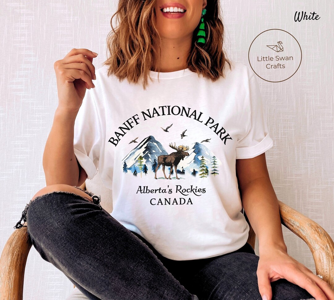 Banff National Park Shirt, Alberta's Rocky Mountains T-shirt, Unisex - Etsy